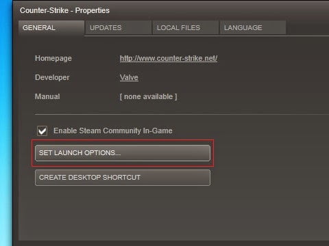 Counter Strike 1.6 Launch Options - Gaming-Zone.info
