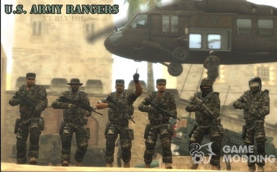UNITED STATES ARMY RANGERS FOR COUNTER-STRIKE SOURCE - Gaming-Zone.info