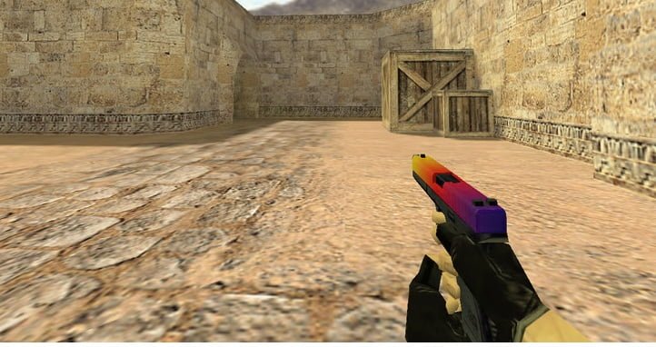 Glock Fade for CS 1.6 - Gaming-Zone.info
