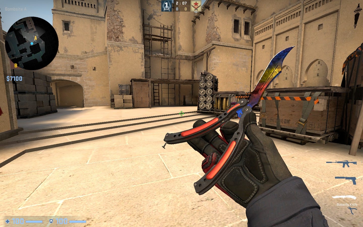 Butterfly Knife | Marble Fade - Gaming-Zone.info